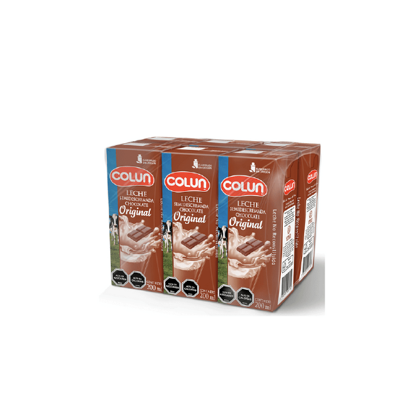 Leche Chocolate Colun 6x200ml – VEGANET