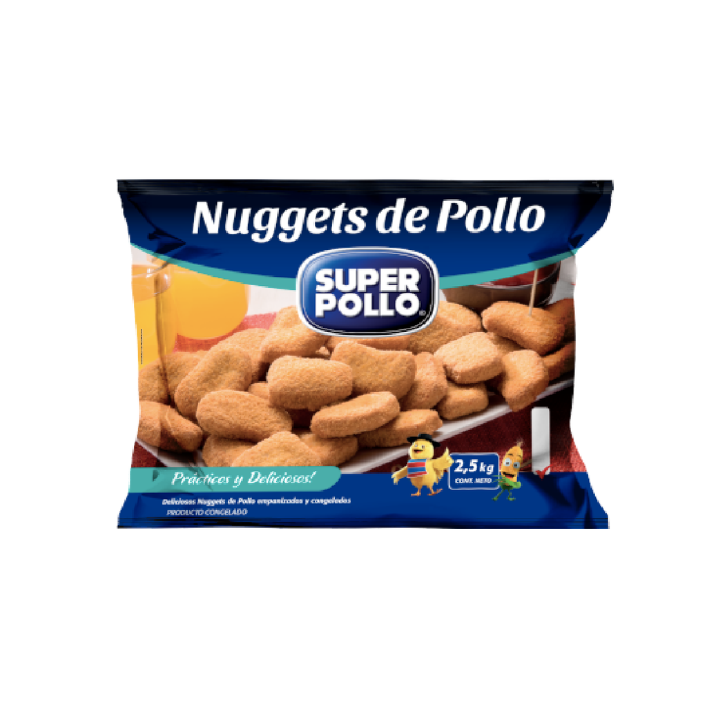 Nuggets de Pollo Super Pollo 2,5 kg – VEGANET
